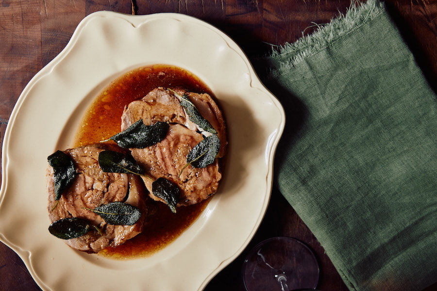 Rolled pork collar, confit fennel and leek | Meatsmith